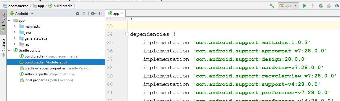 2.2 Import App into Android Studio