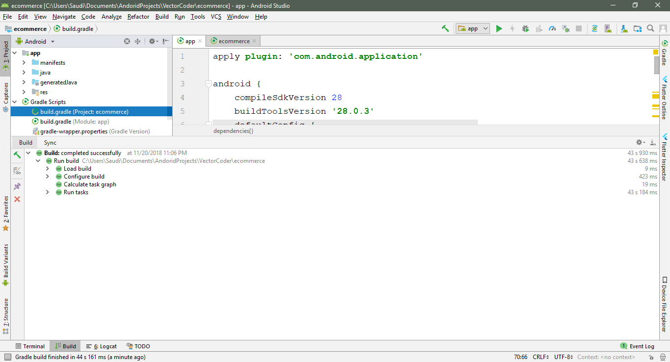 2.2 Import App into Android Studio